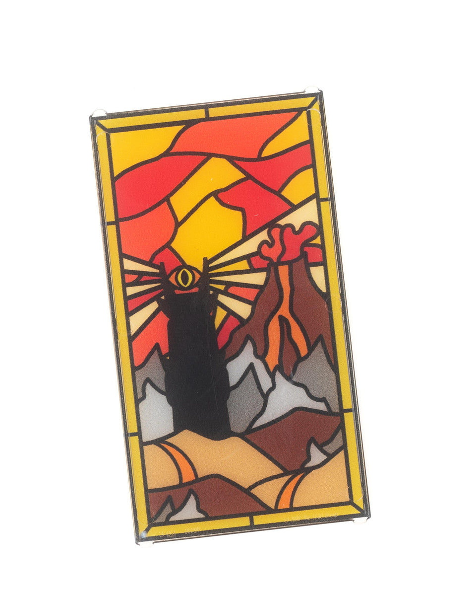Evil Eye Realm Stained Glass Window 1x4x6 – ktownbricks