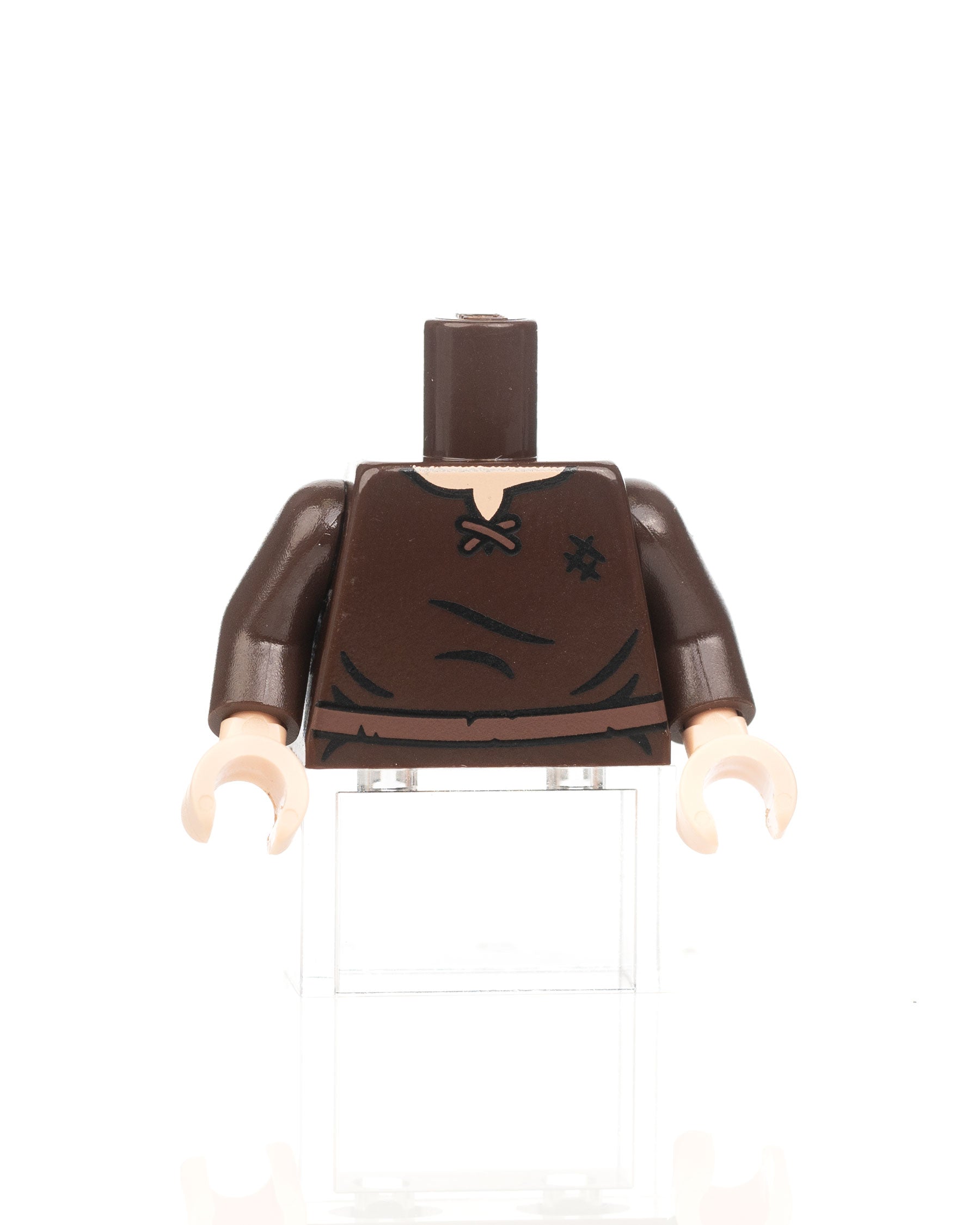 Medieval Tunic Torso - Light Nougat Neckline – ktownbricks