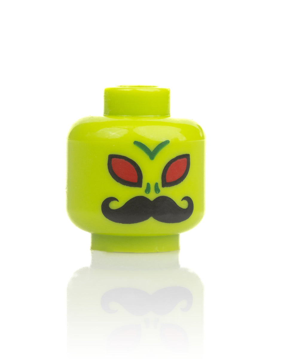 Alien Mustache Head – ktownbricks