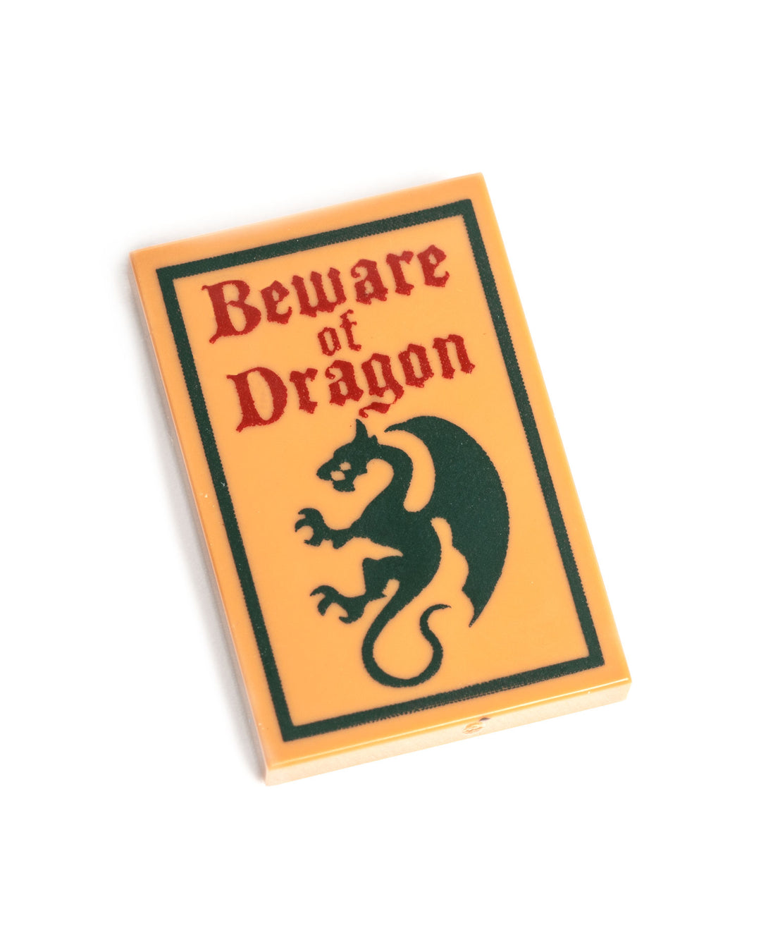 Beware of Dragon 2x3 Tile – ktownbricks