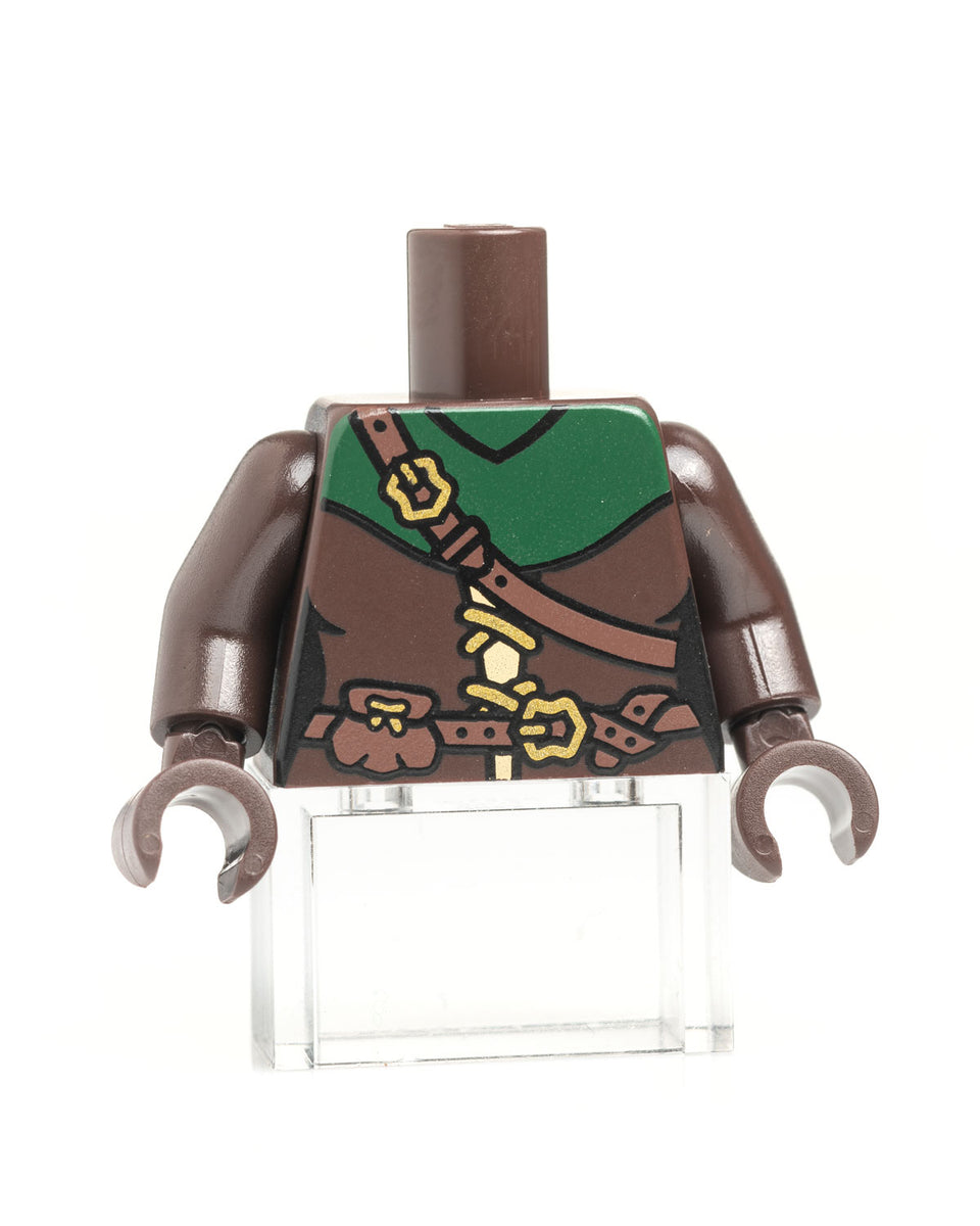 Dark Forest Ranger Torso - Female – ktownbricks