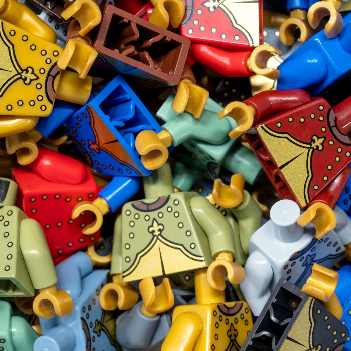 Random Gilded Plackart Torso 3 Pack – ktownbricks